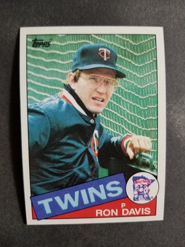 1985 Topps RON DAVIS card # 430 [card 7] | eBay