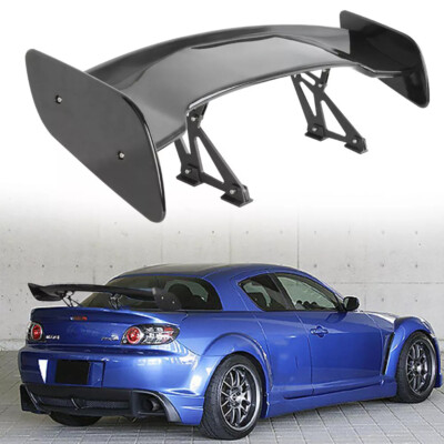 GT-Style 57" Car Rear Trunk Spoiler Racing Wing Lip Deflector For MAZDA ...