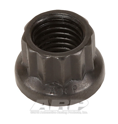 ARP Nut 12-point 8740 Chromoly Steel Black 5/16 in.-24 Thread 180000psi ...