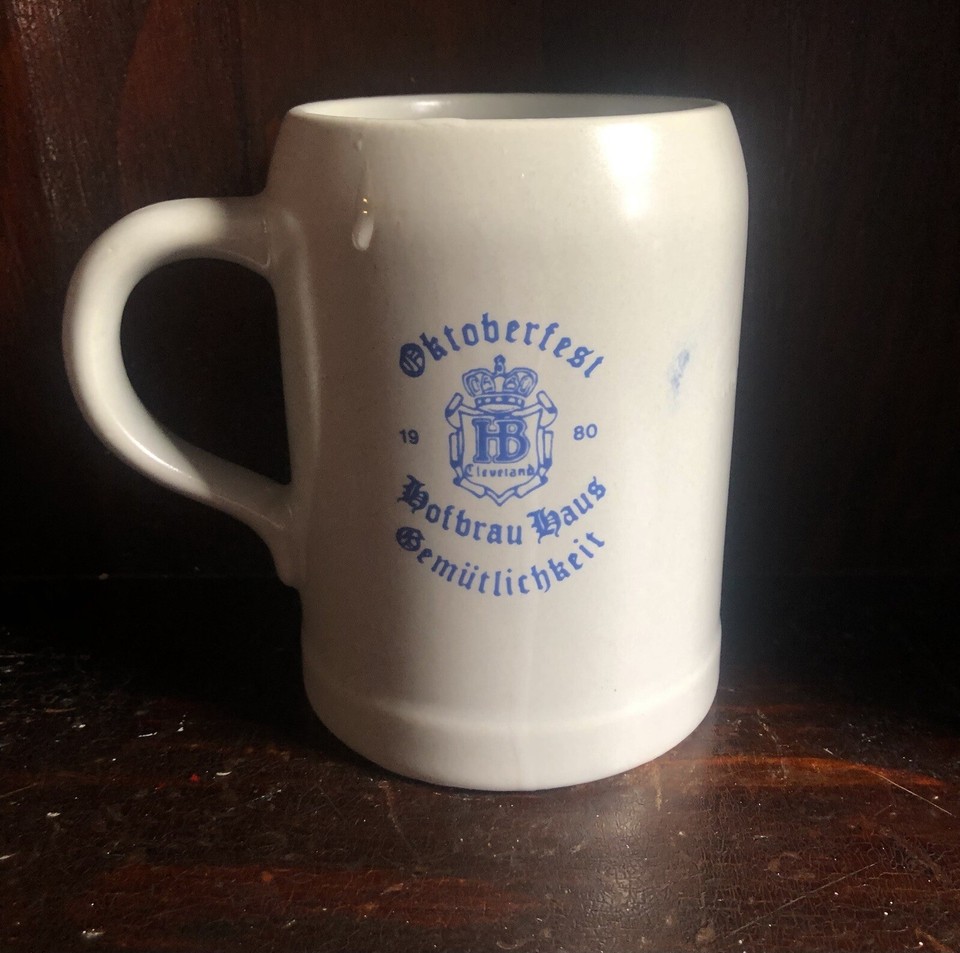 Vintage Berlin Crest Oktoberfest Beer Mug 1980 Hofbrau Haus | eBay