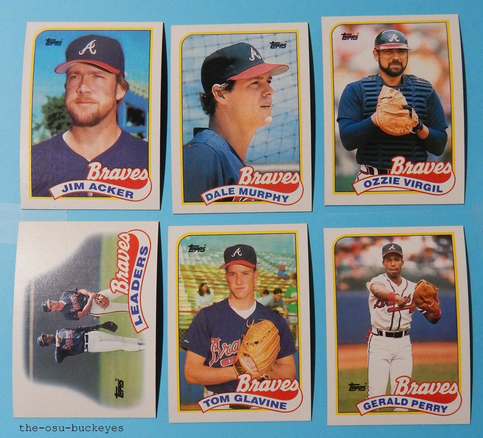 1989 Topps Atlanta Braves Team Set 29 Cards Steve Avery Dale Murphy ...