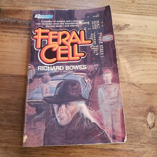 FERAL CELL Richard Bowes 1ST POPULAR PRINTING Edition Science Fiction ...