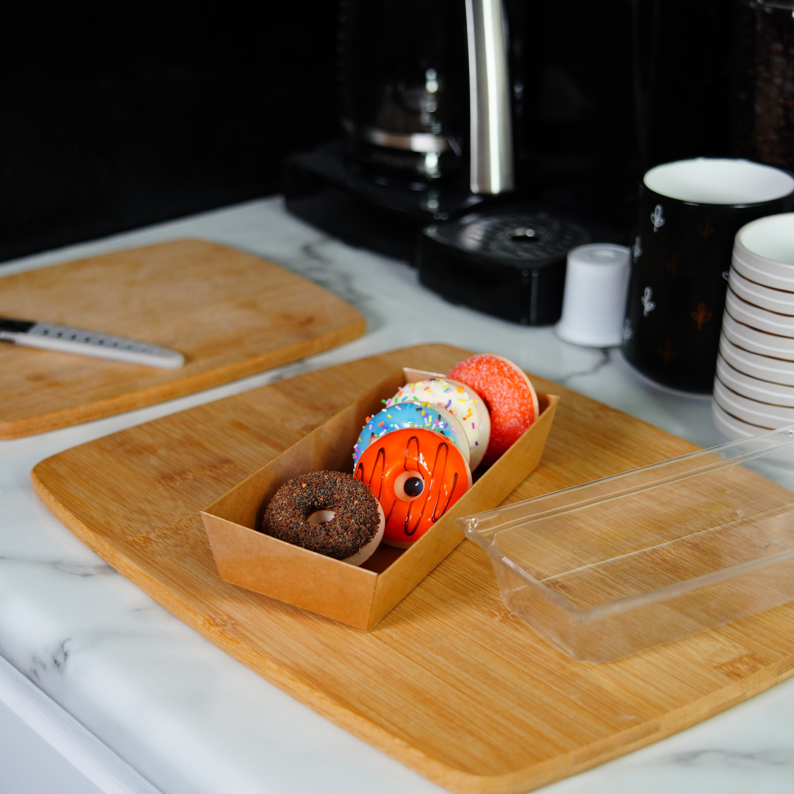 Lot45 Sandwich Paper Craft Box - 30pk 7.5in Disposable Food Containers ...