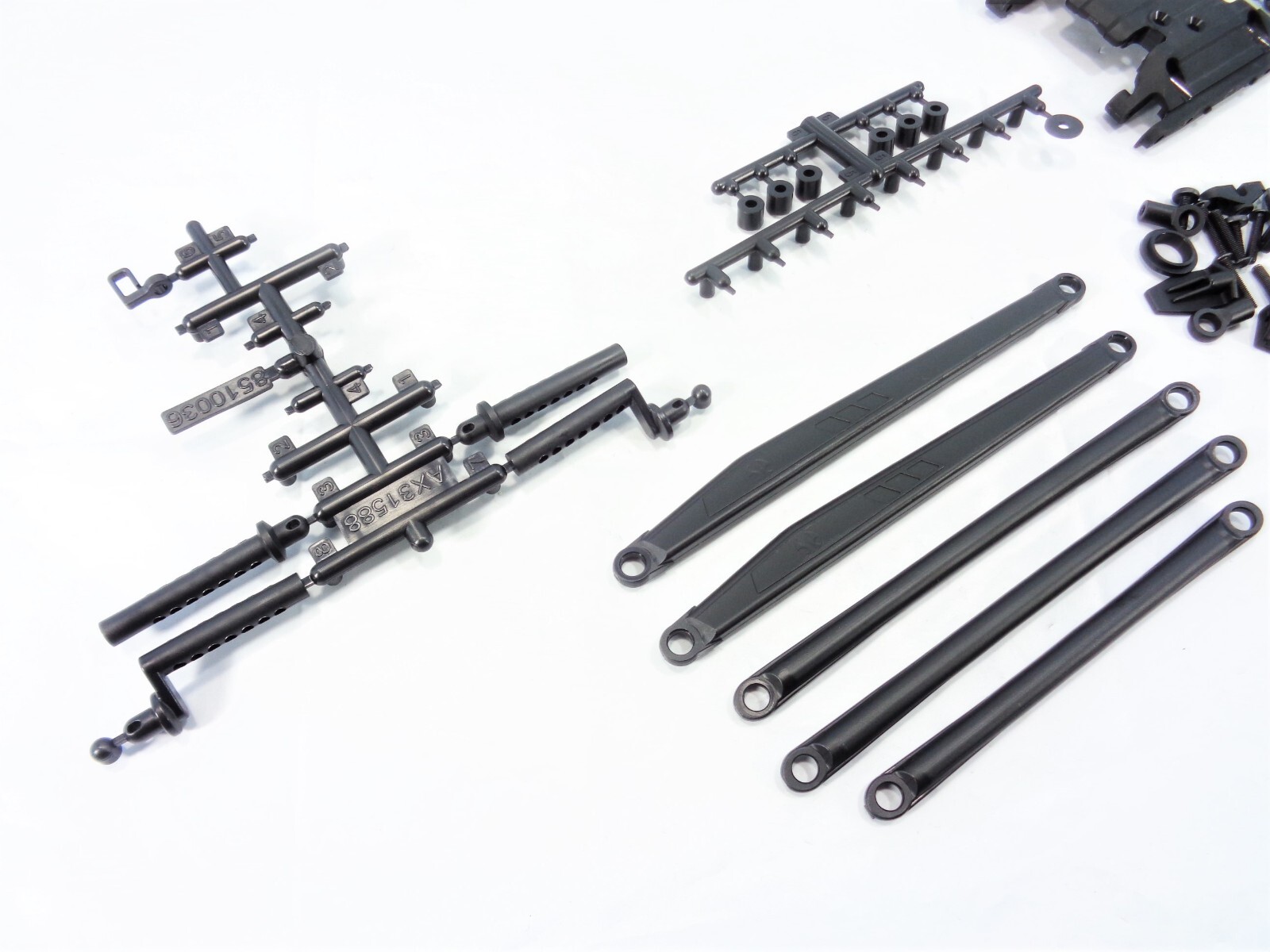 New Axial SCX10 II Deadbolt Crawler Chassis Frame Set Links Rails Body ...
