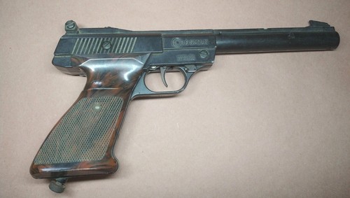 Vintage 1976 Crosman Air Gun CO2 BB-matic Model 454 .177cal BB Pistol ...