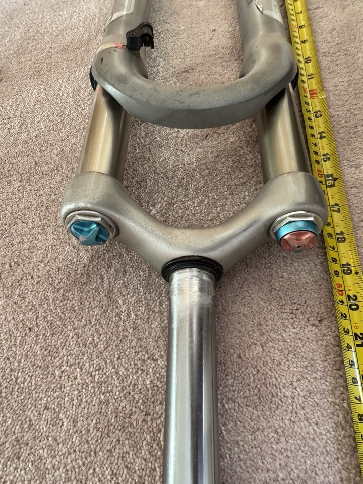 Fox F Series F100 RL 26" Wheel Straight 1-1/8 Steerer QR 100mm Travel ...