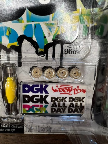 SEALED Tech Deck DGK All Day Skateboard Vintage 96mm Finger Board NEW ...