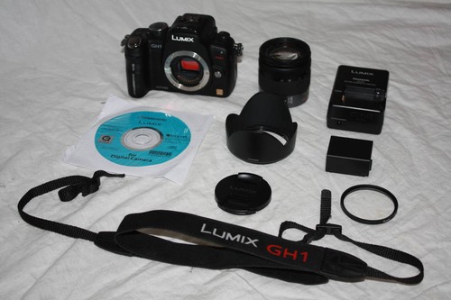 Panasonic LUMIX DMC-GH1+H-FS014045 Good Condition Digital SLR Camera ...