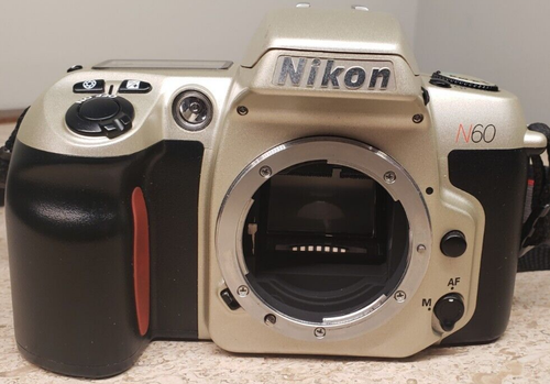 Nikon N60 35mm SLR Film Camera Body with Strap | eBay