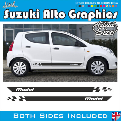 Suzuki Alto Stripes Decals Stickers car Swift Vinyl Graphics 011 | eBay