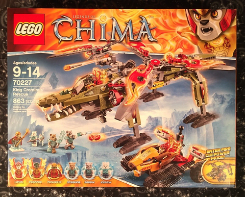 LEGO Legends of Chima: King Crominus' Rescue 70227 New Sealed Retired ...