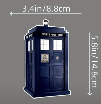 Tardis Wall Decal Doctor Who Gallifreyan Wall Art Sticker | Apex