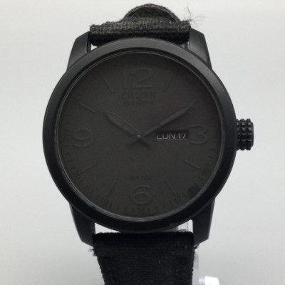 Citizen Eco-Drive Chandler Watch Men 42mm Black Out Day Date E101 ...