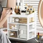 4 Drawers Storage Box Desktop Makeup Cosmetic Organizer Stationery ...