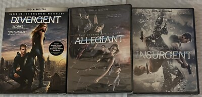 The Divergent Series Complete: Divergent Allegiant Insurgent (3 DVD ...