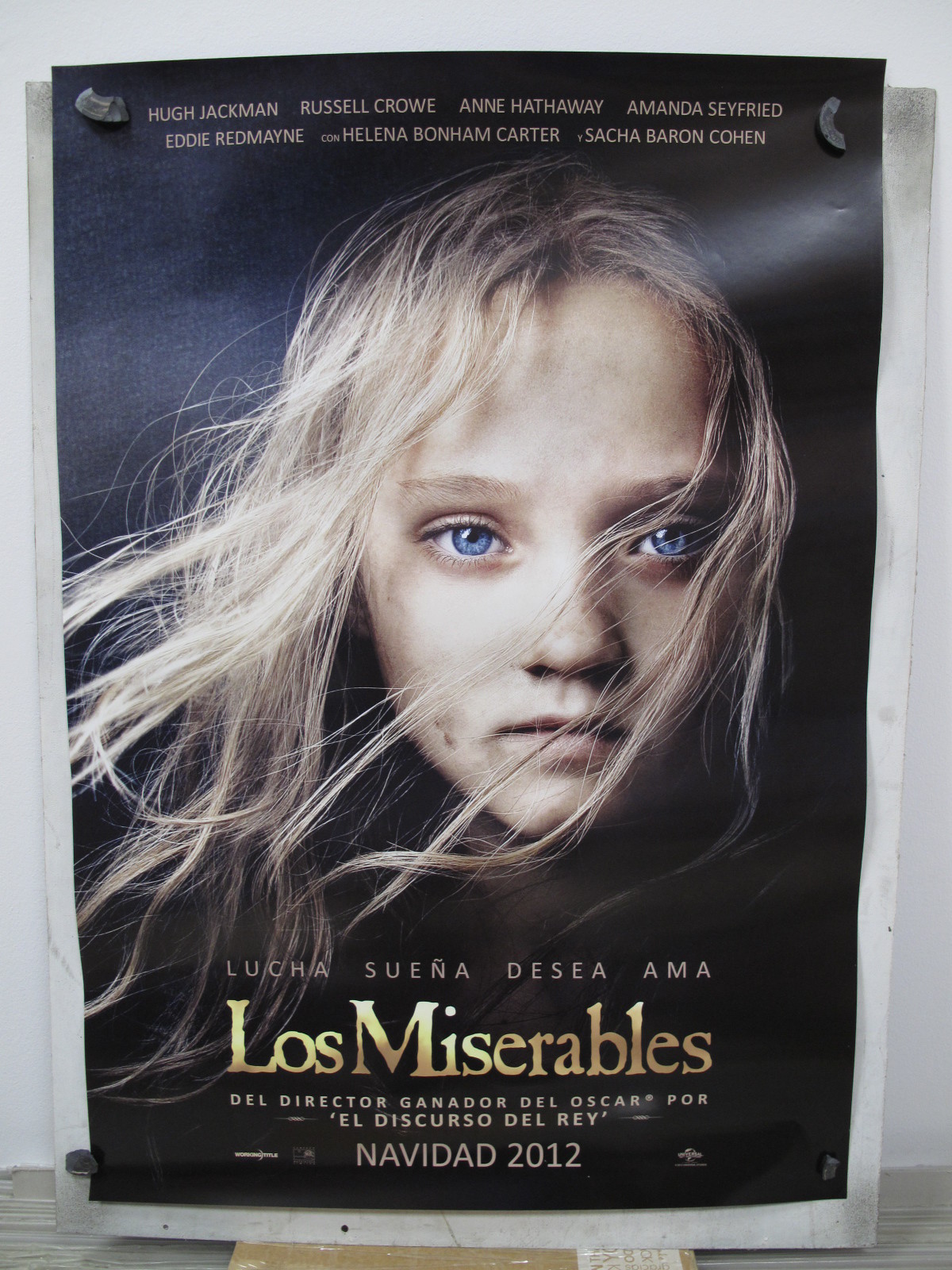 LOS MISERABLES Tom Hooper Hugh Jackman Russell Crowe Anne Hathaway | eBay
