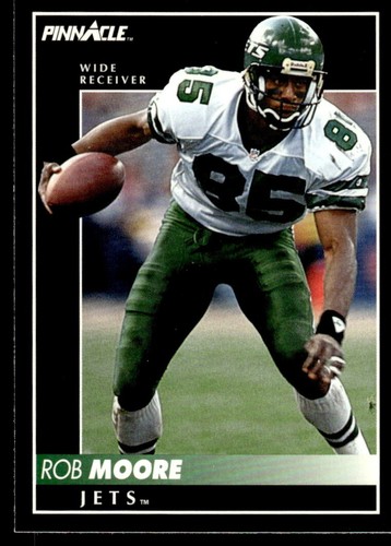 1992 Pinnacle Rob Moore New York Jets #182 | eBay