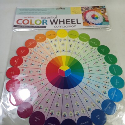 Joen Wolfrom Essential Color Wheel Companion Large 11.8" Quilting Art ...