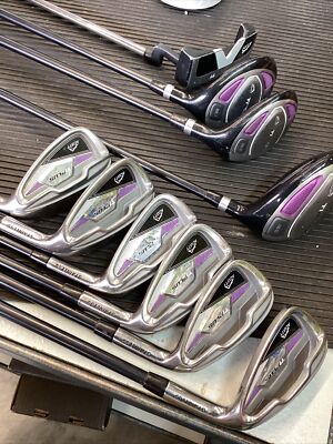 Set of 10 RH ladies golf clubs Stainless Acuity TI-plus L-flex | eBay