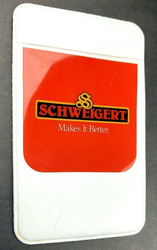 Vintage Advertising Plastic Pocket Protector Schweigert Makes It Better ...