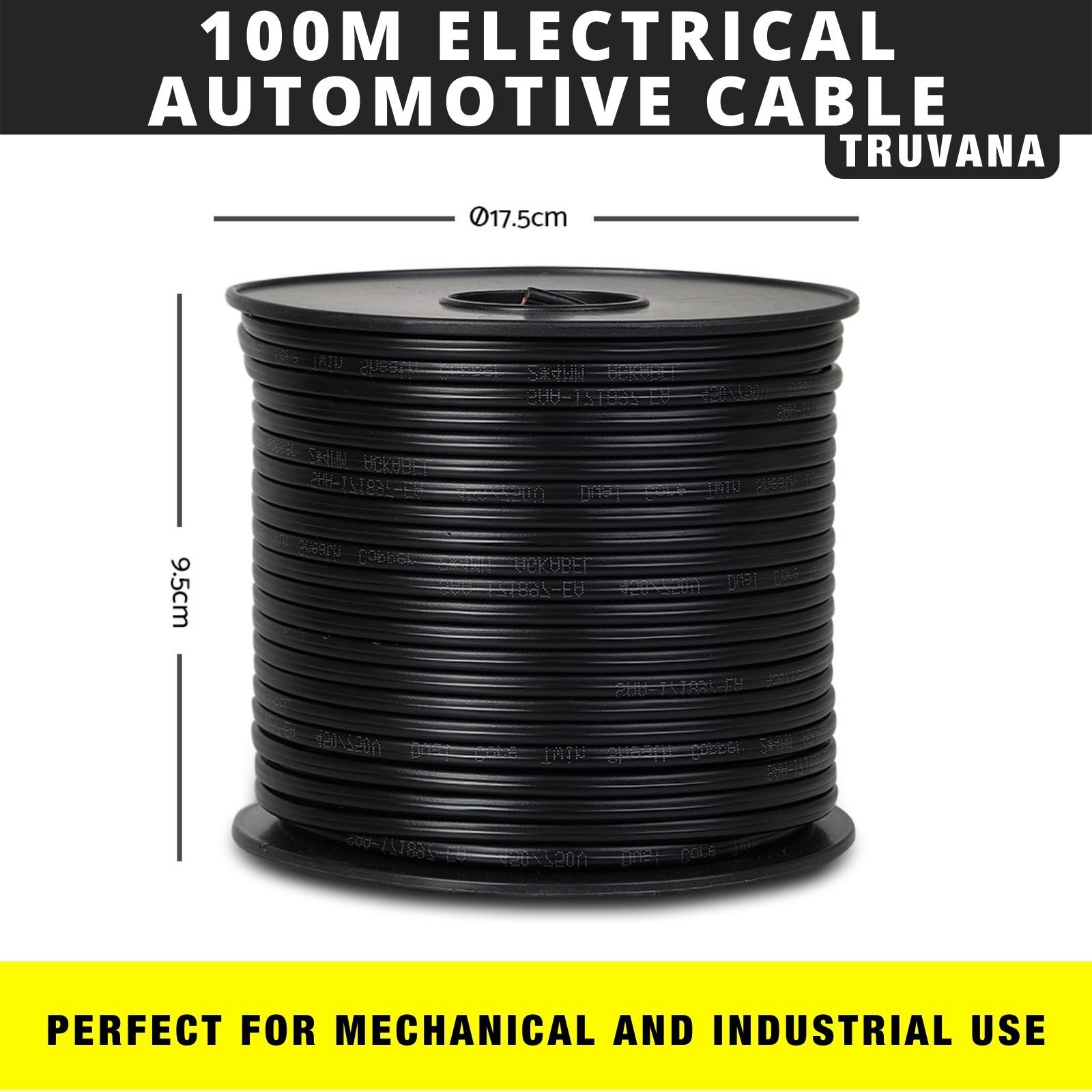 New 3mm Twin Core 2 Sheath Wire Electrical Automotive Cable 12V 100M ...