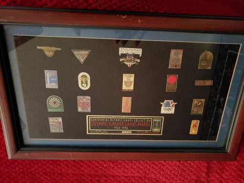 1924-1996 Vintage Centennial Olympic Summer Games Marks Pin Set | eBay