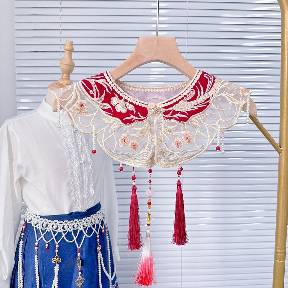 Chinese Style Hanfu Collar Detachable False Collar Costume Accessory ...