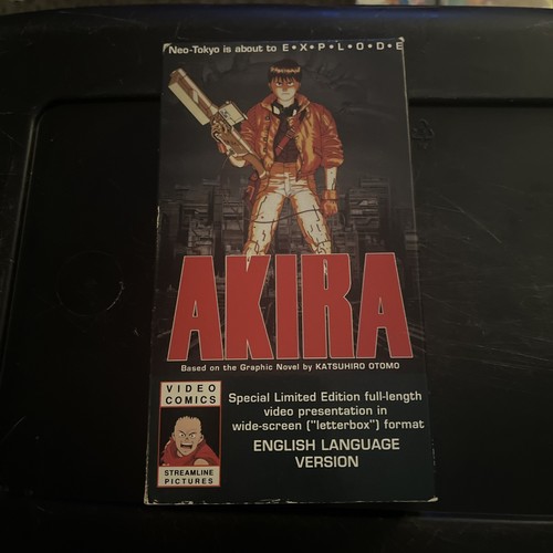 Akira - Special Limited Edition - Video Comics (1989, VHS) Letterbox | eBay