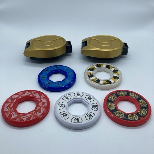 2011 Bandai Power Rangers Samurai Morpher Disc Cases And Disc Lot Of 5 ...