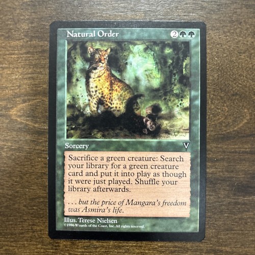 Magic the Gathering Natural Order Visions Card MTG | eBay