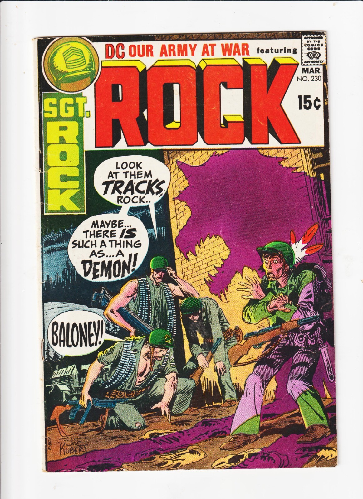 OUR ARMY AT WAR SGT. ROCK DC SILVER BRONZE AGE WAR 45 comic LOT ...