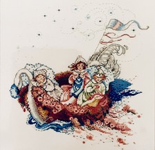 Mirabilia Lady of The Flag Ltd Ed 25th Anniversary Cross Stitch Pattern ...