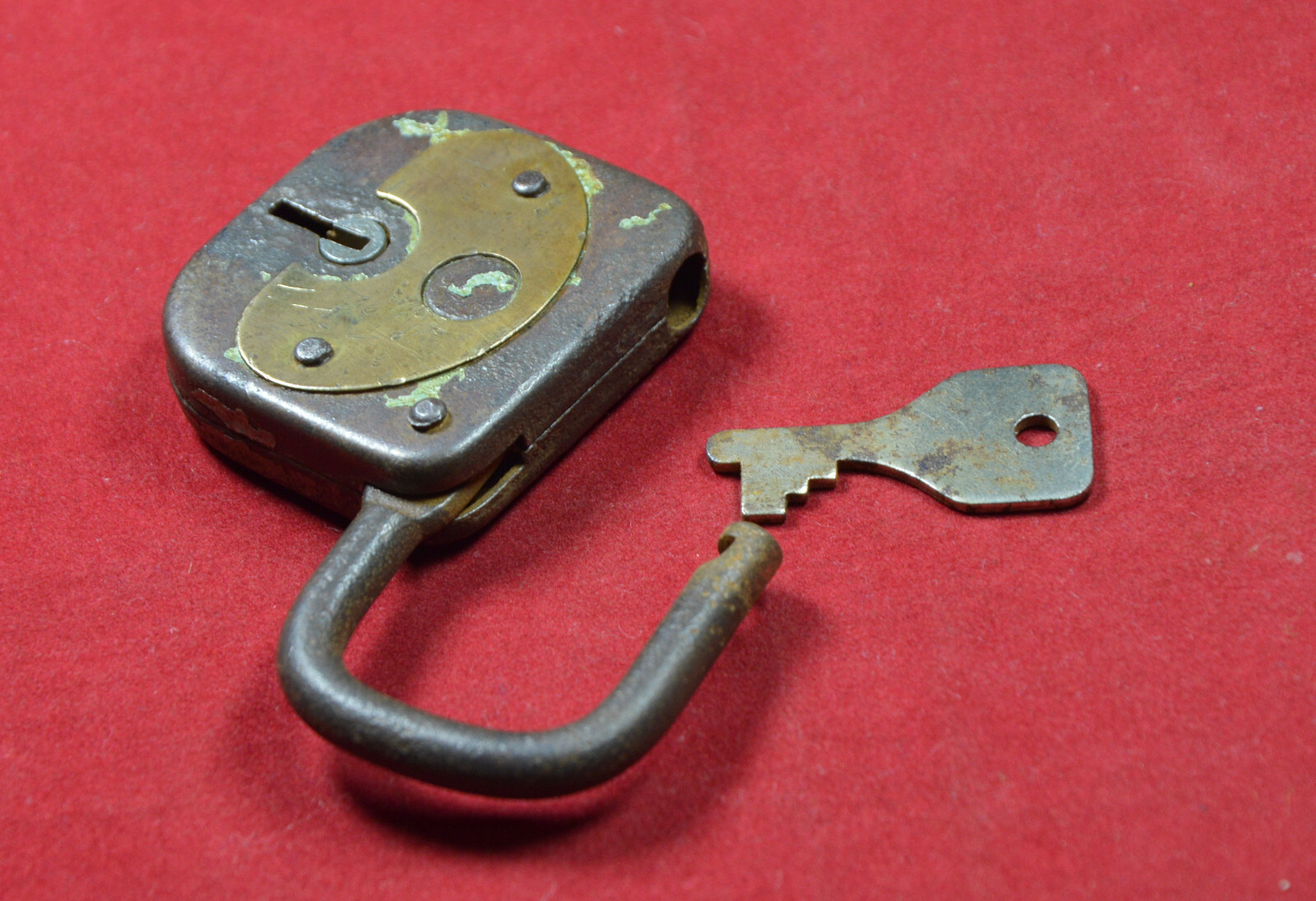 Vintage German Pad Lock + key | eBay