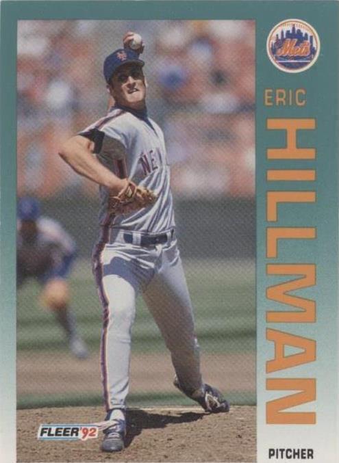 1992 Fleer Update - Eric Hillman #U-102 (RC) for sale online | eBay