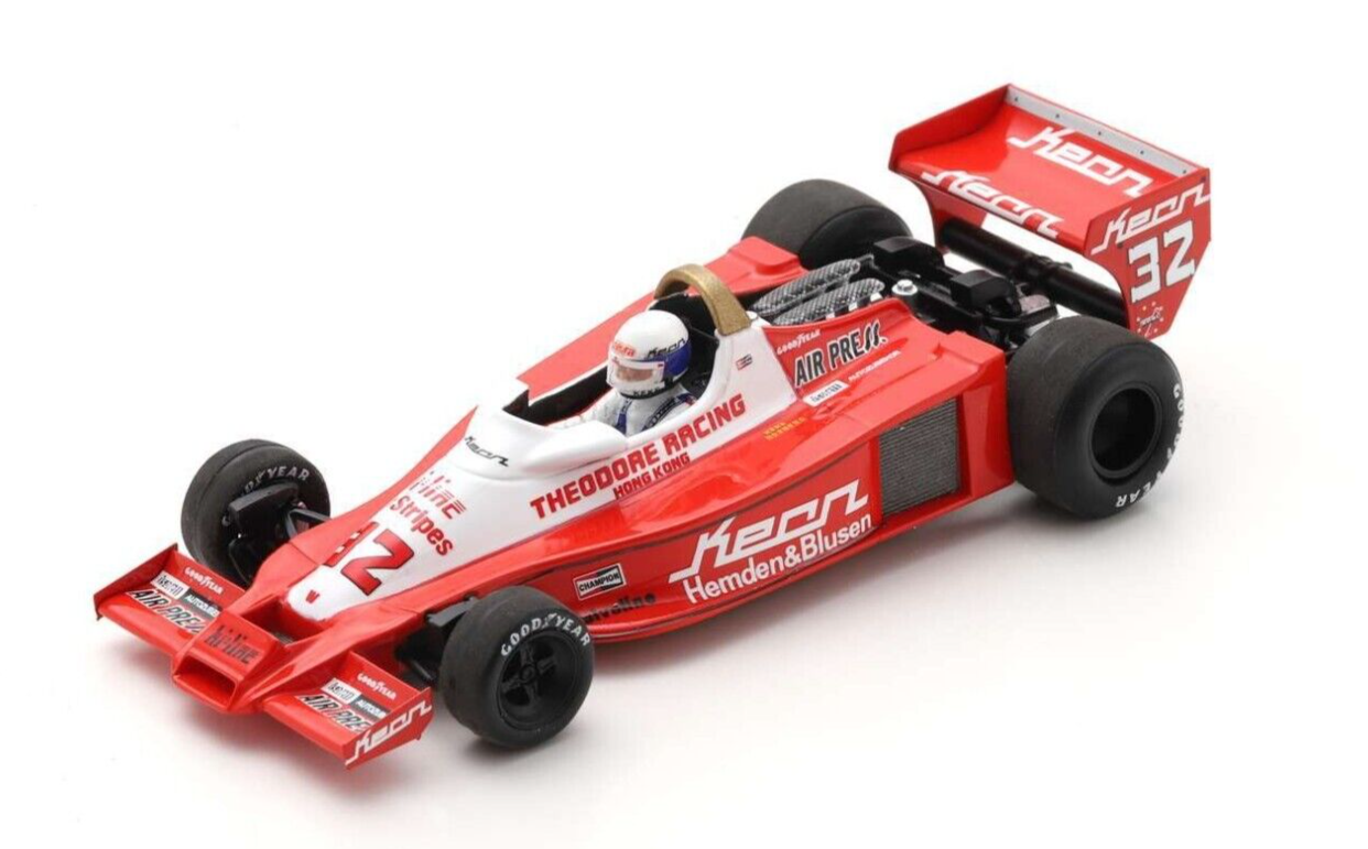 Theodore Wolf WR3 Keke Rosberg #32 German GP 1978 S9999 Spark 1/43 F1 ...