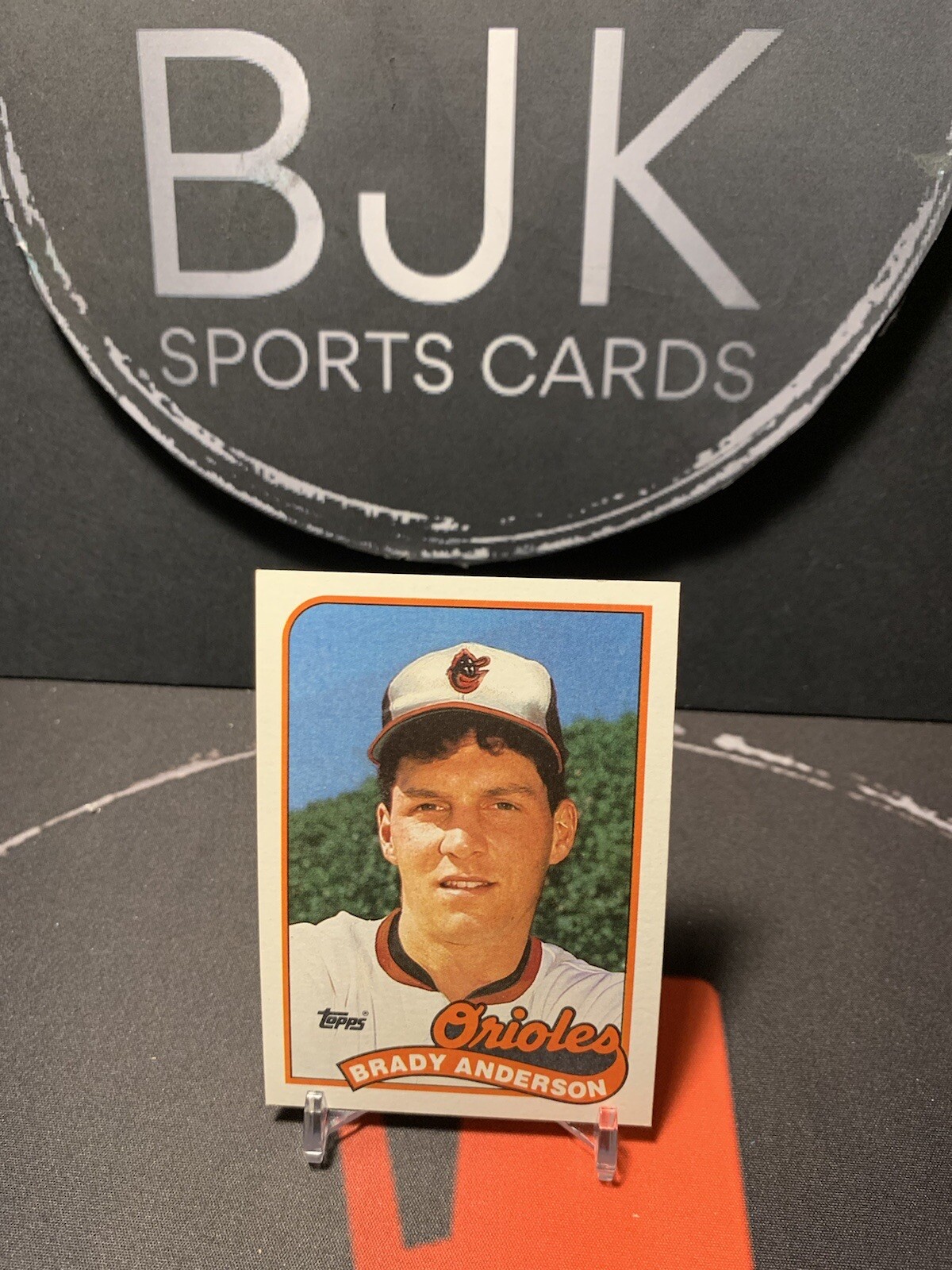 Brady Anderson Baseball Card -- 1989 Topps #757 -- Baltimore Orioles | eBay