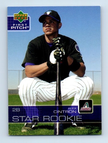 2003 Upper Deck First Pitch Alex Cintron Arizona Diamondbacks #2 | eBay