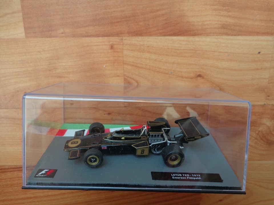 1/43 F1 FORMULA 1 CAR COLLECTION - LOTUS 72D EMERSON FITTIPALDI 1972 ...