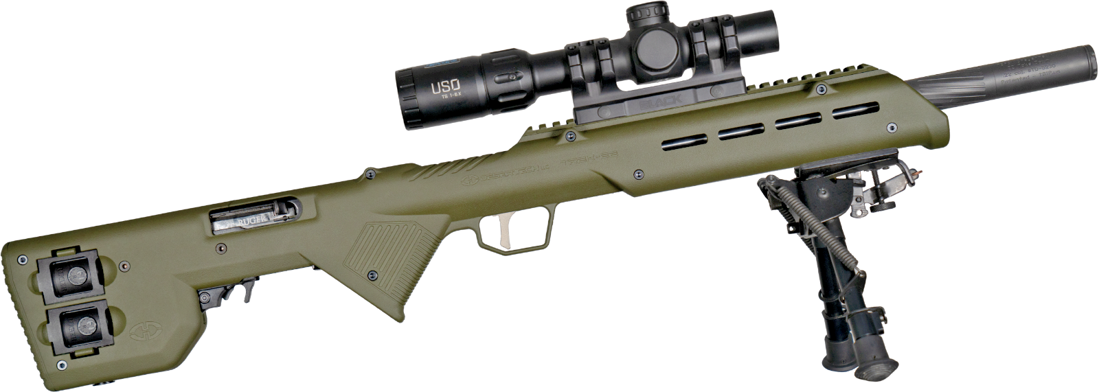 Desert Tech Trek-22 Bullpup Stock for Ruger 10/22, Olive Drab Green | eBay