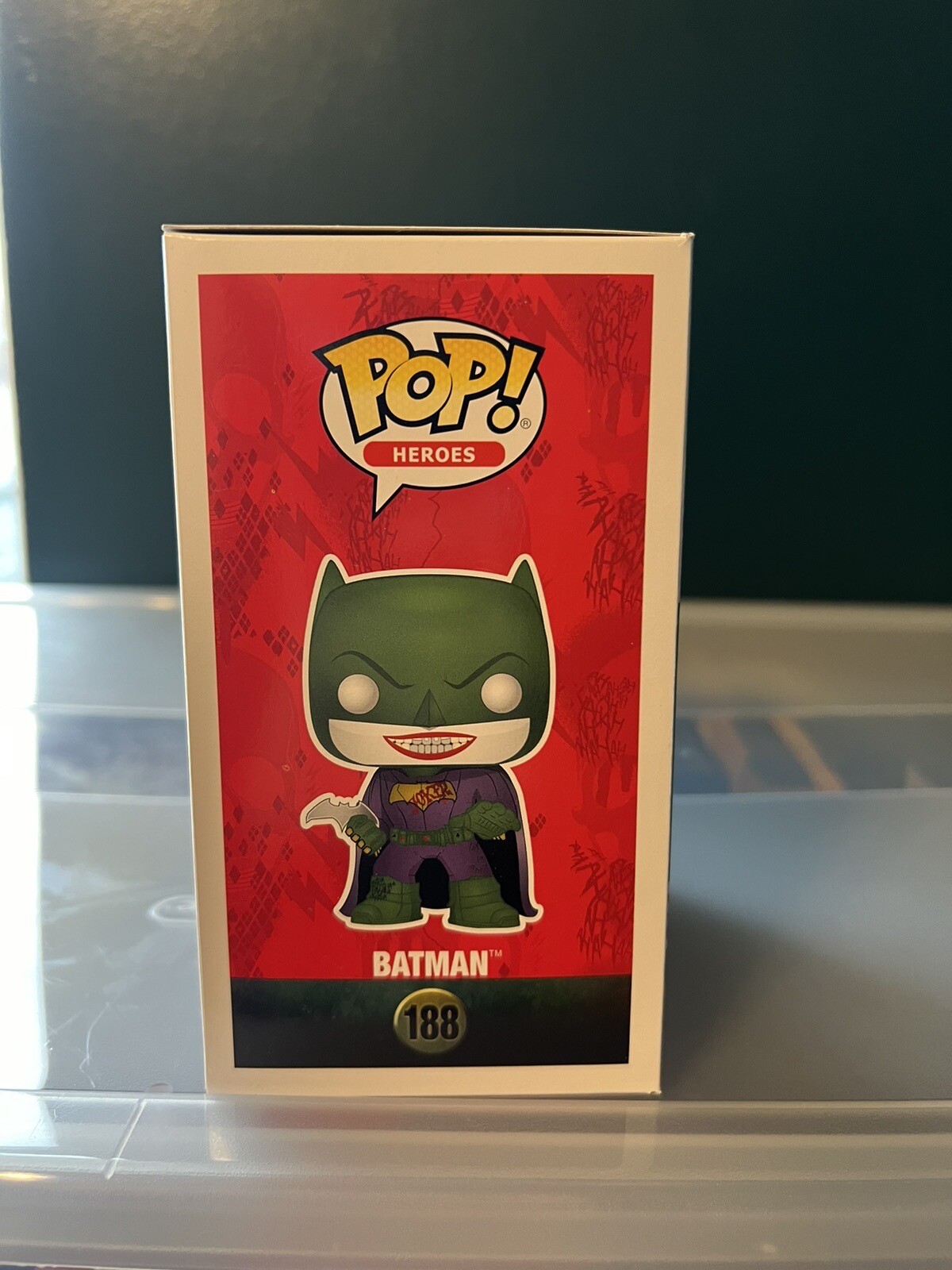 Funko Pop! Vinyl: DC Universe - Batman (as The Joker) - GameStop San ...