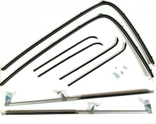 1953 1954 1955 Ford Pickup Truck Front Door Window Channel Kit Does ...