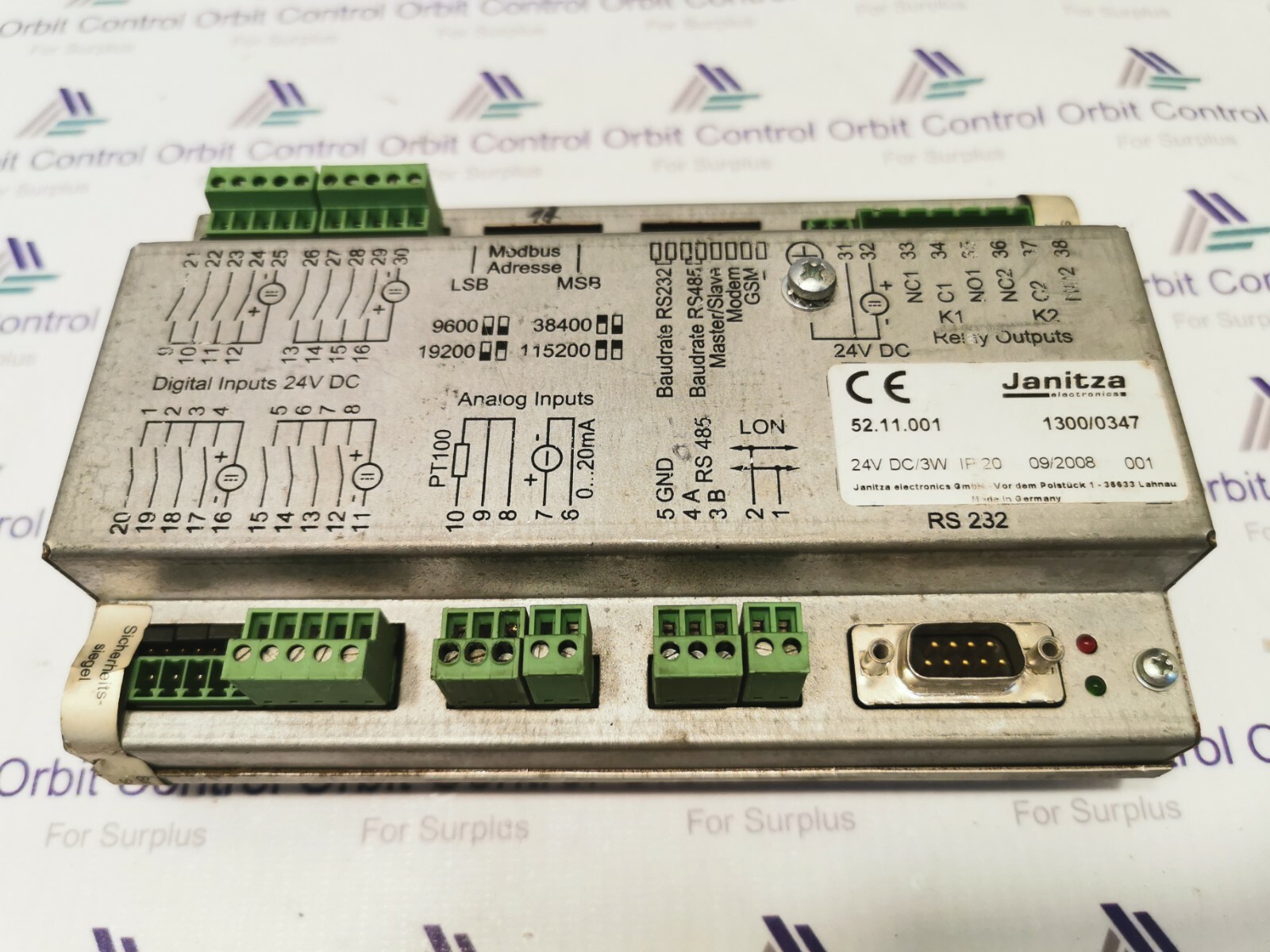 Janitza 52.11.001 Prodata Logger | eBay