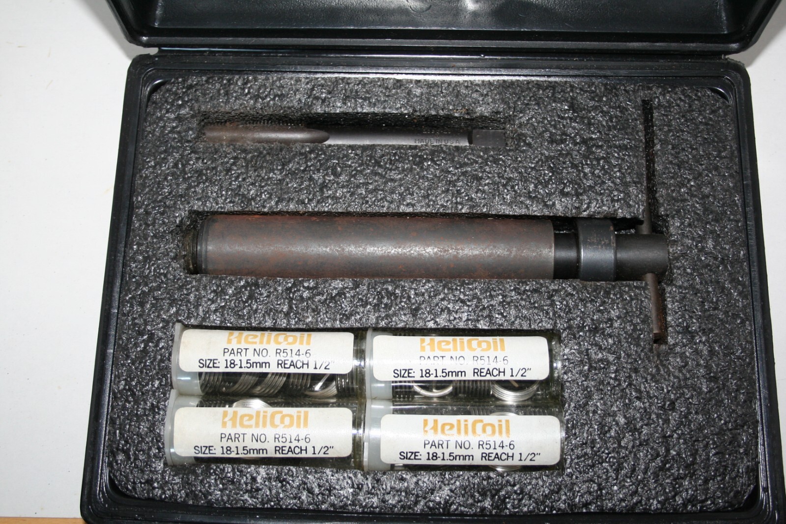 HELICOIL 18MM SPARK PLUG THREAD REPAIR KIT 5523-18 | eBay