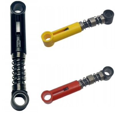 🔧4x LEGO Technic Shock Absorbers: 6.5L Hard Spring Variants (#731c07 ...