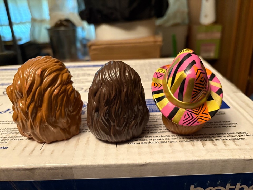 Vintage 1990 WWF/ WWE Ultimate warrior /Jake Snake Macho man Squirt ...