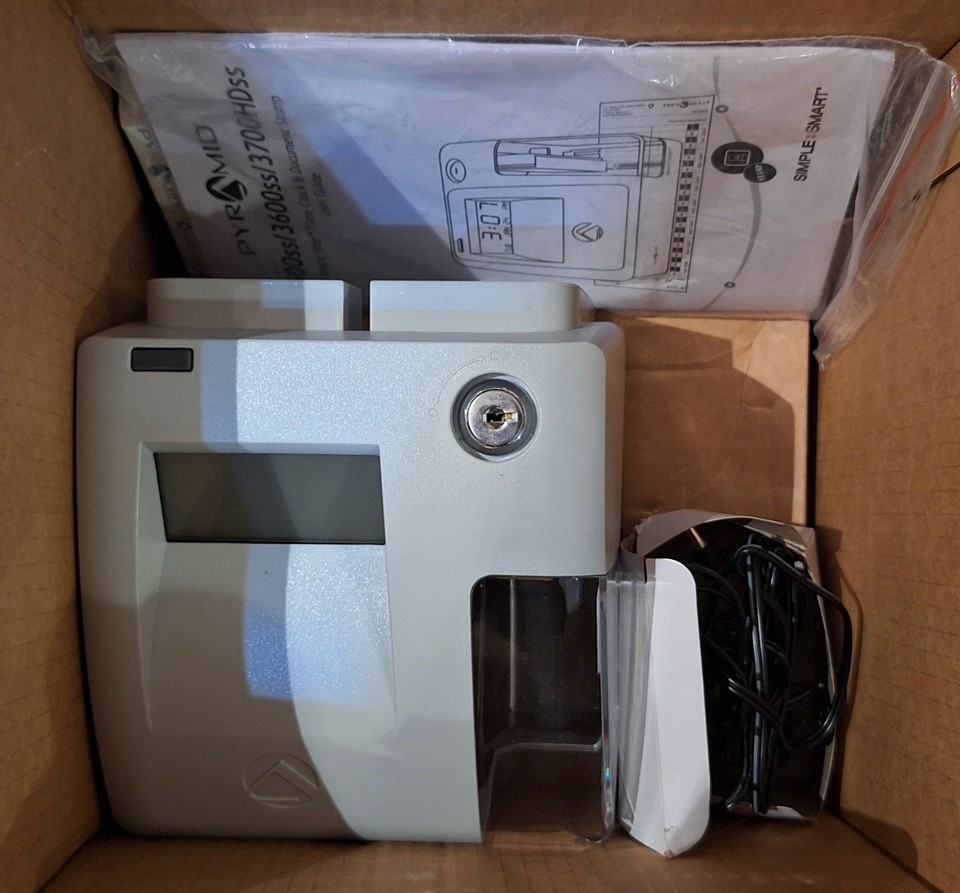 Pyramid Time Systems 3500 Series Unlimited Employee Punch Card ...