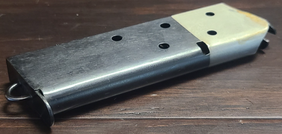 Reproduction Colt 1911 .45 ACP Two Tone Lanyard Loop Keyhole Pistol ...