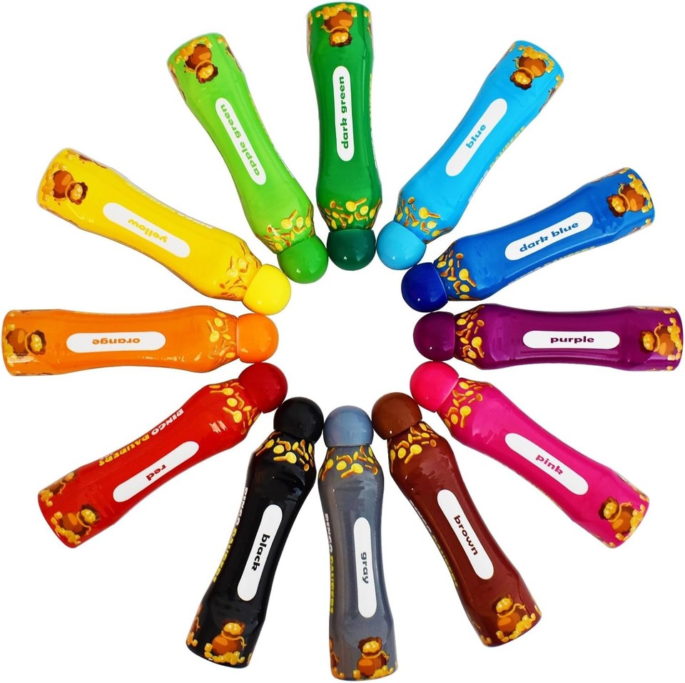 Bingo Daubers 12 Pack Jumbo 3 Oz Dot Markers for Game Night | eBay