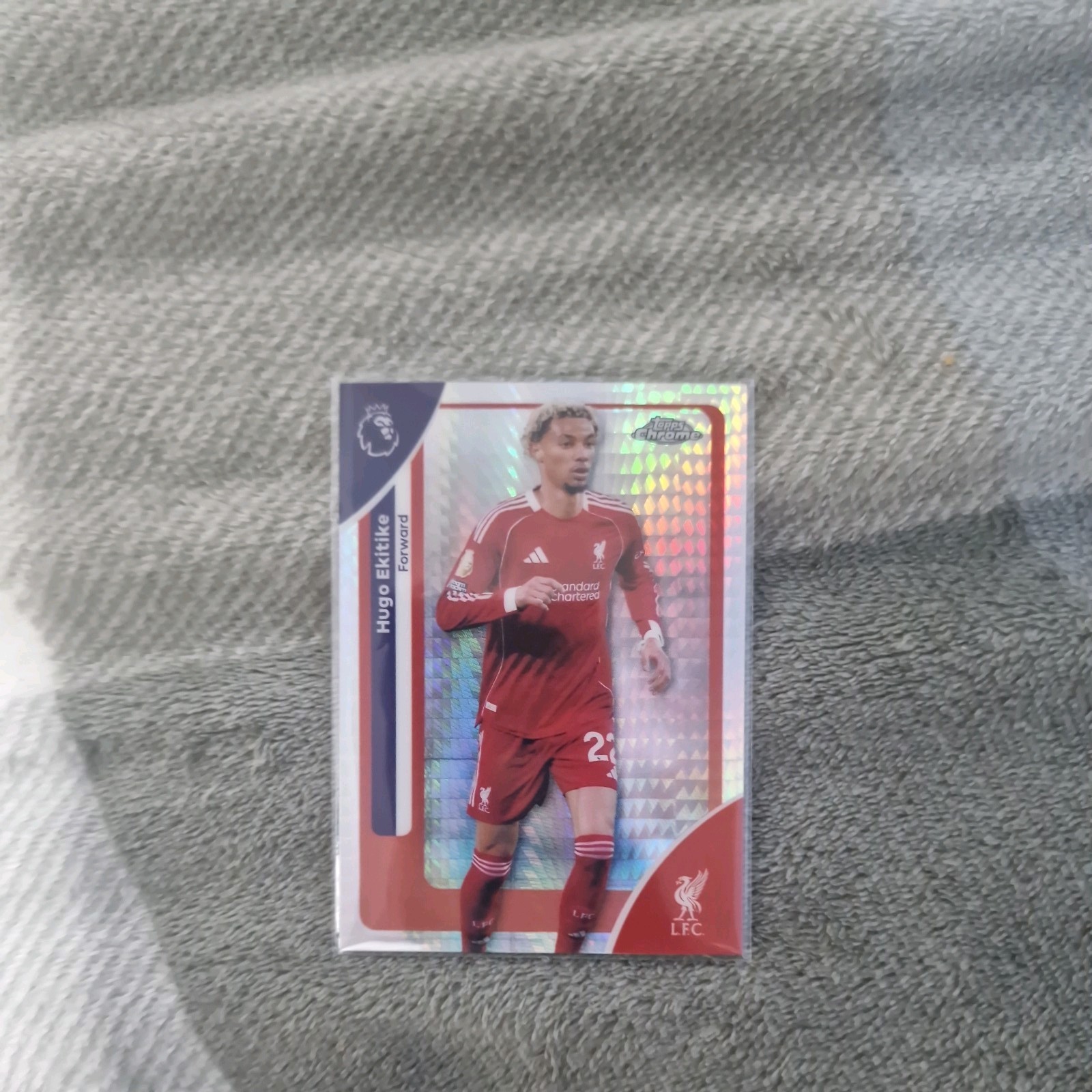 Topps Chrome Premier League 2026 Liverpool Insert And Refractor Bundle ...