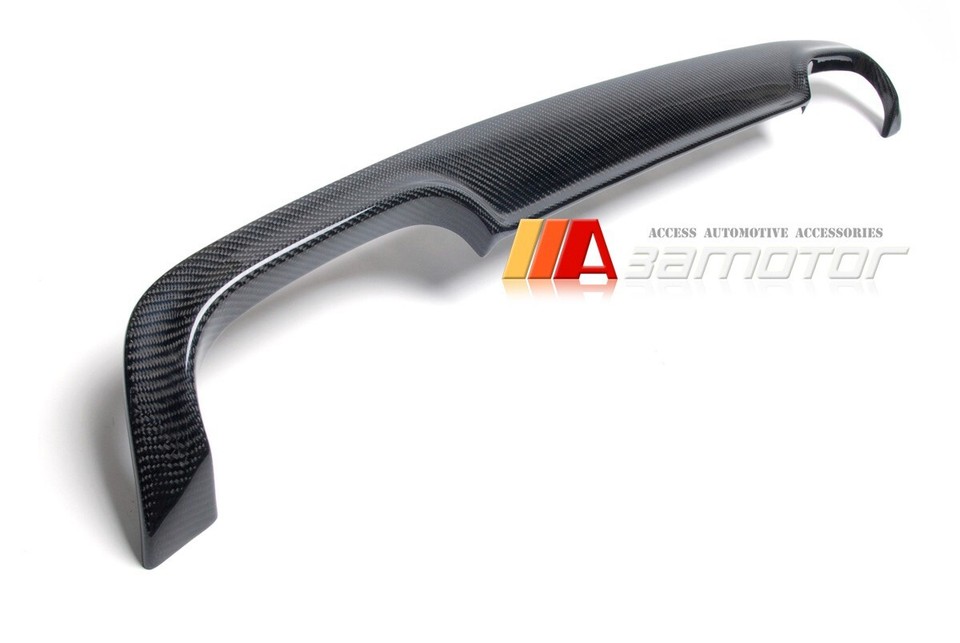 Carbon Fiber Rear Diffuser Cover fits 2007-2008 Mercedes W221 S-Class ...